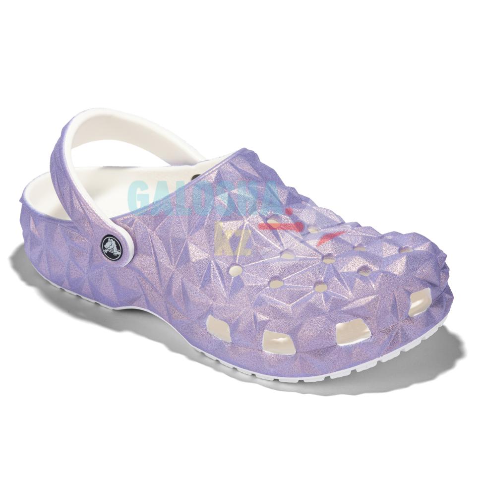 Сиреневые Crocs Classic Geometric Clog