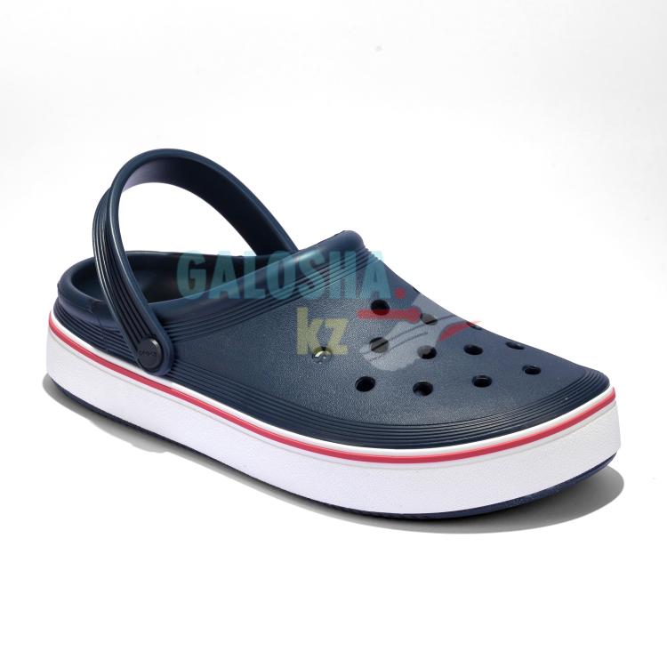 Синие сабо Crocs Crocband Clean Off Court Clog